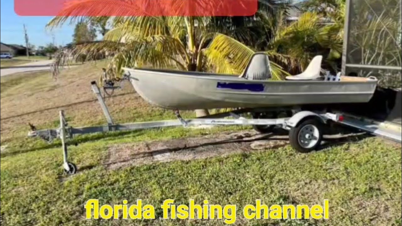 picking up a 13ft v hull jon selling boats and trailers florida fishing ...