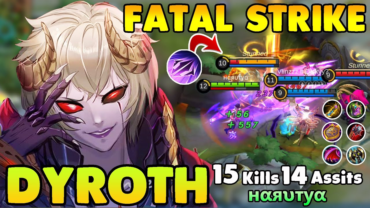 DYROTH BEST BUILD - BUILD DYROTH TOP GLOBAL - DYROTH MOBILE LEGENDS ...