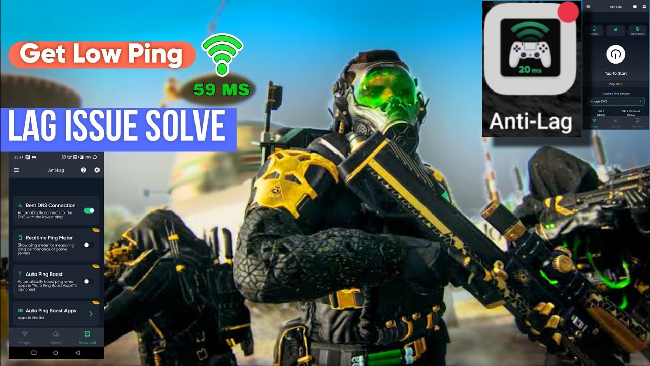 Ping Booster for Warzone Mobile: Fix Lag and Get Stable Ping - YouTube