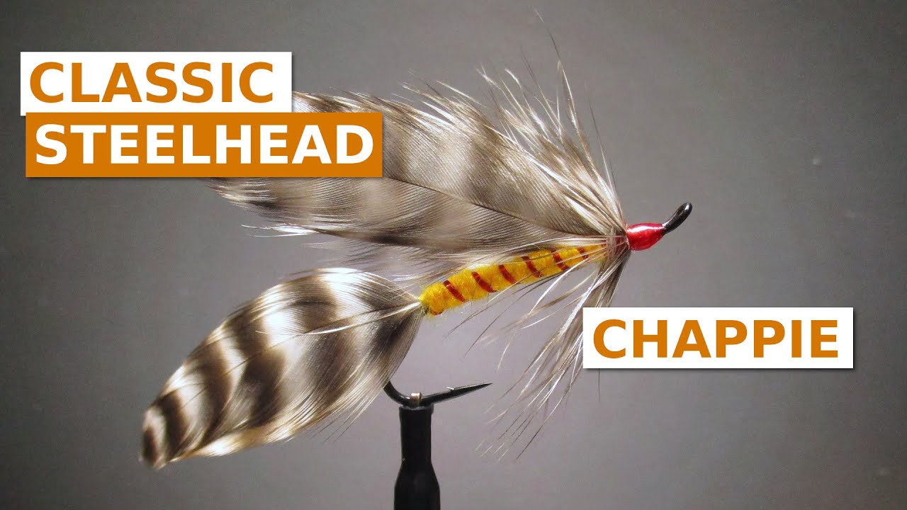 Fly Tying the Chappie (Classic Steelhead Fly Pattern) - YouTube