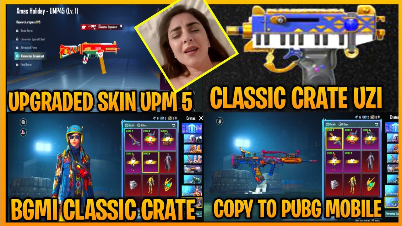 Next Classic Crate Upgrade Skins ? | BGMI Confirmed Next Classic Crate ...
