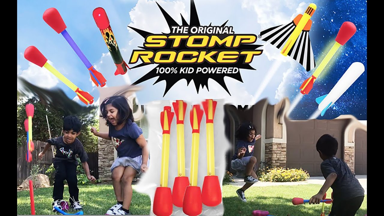 Stomp Rocket , Toys for kids - YouTube