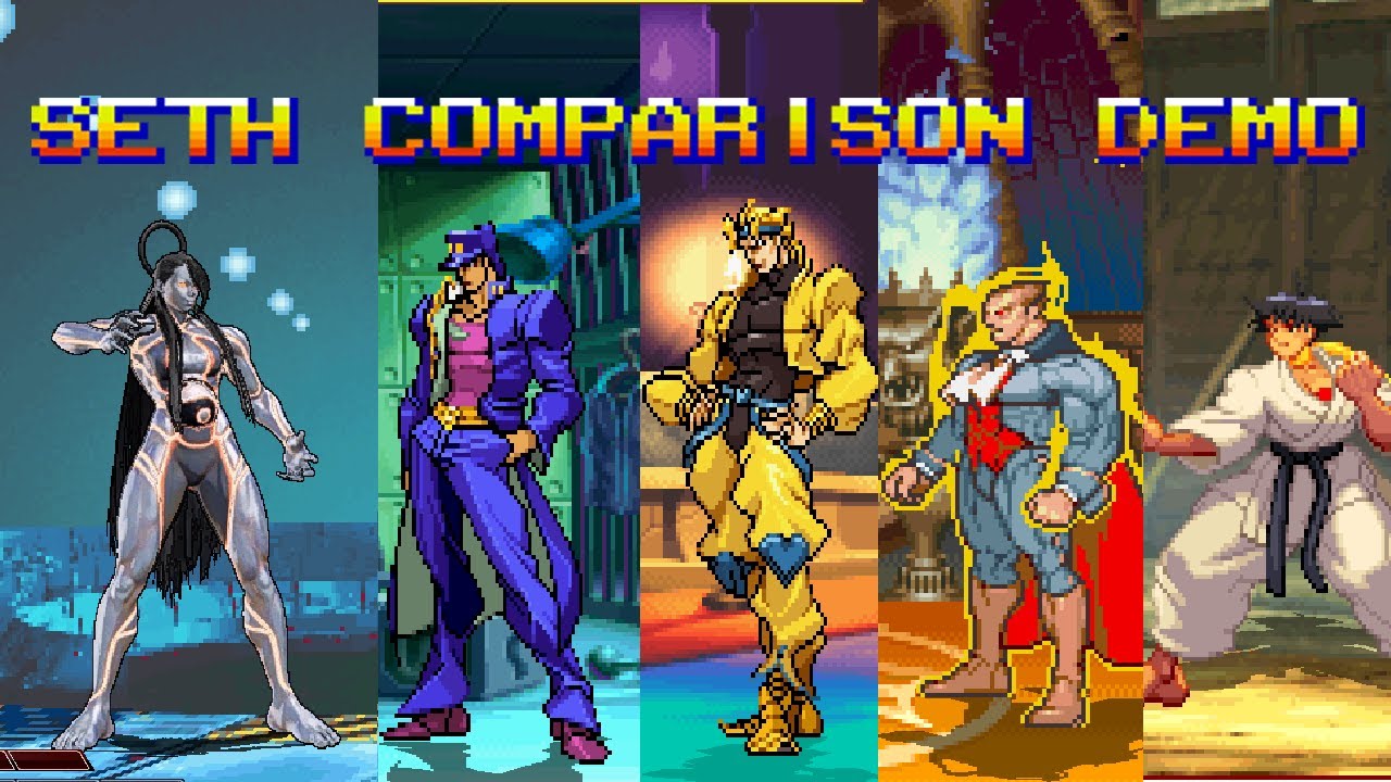 SFV Seth references + comparison demo - YouTube