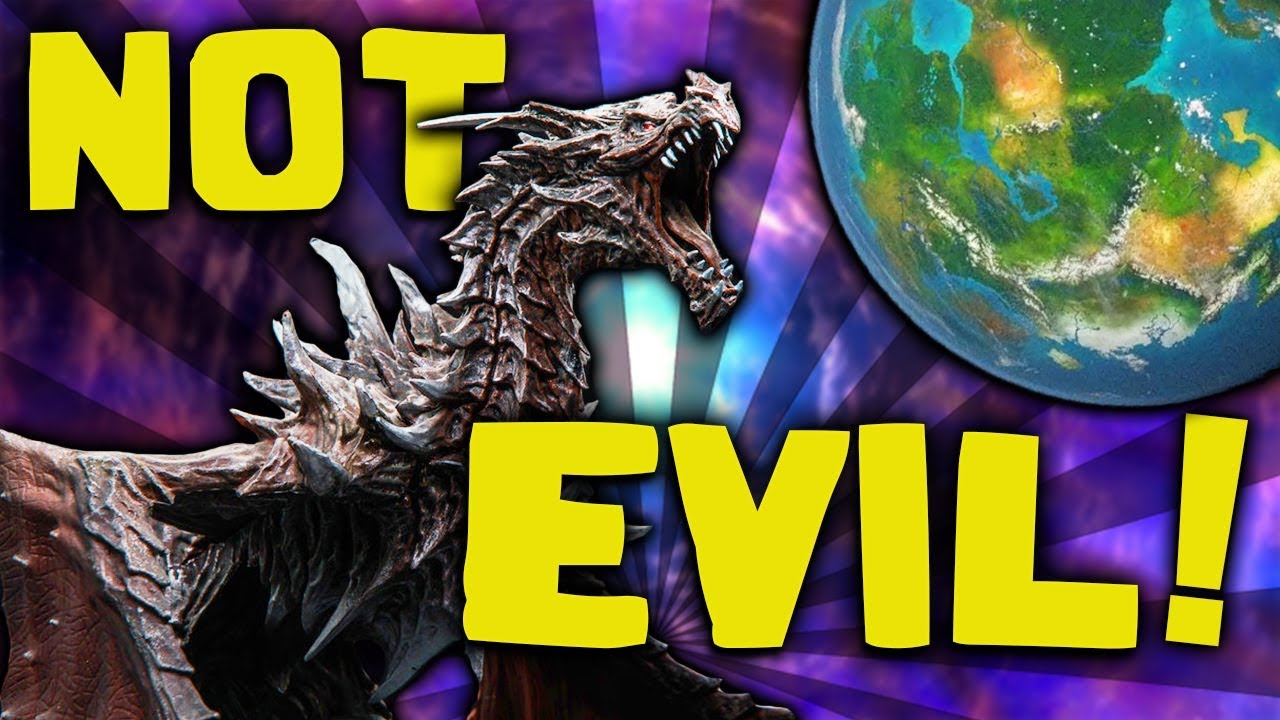 Skyrim - Alduin is NOT Evil! - Elder Scrolls Lore - YouTube