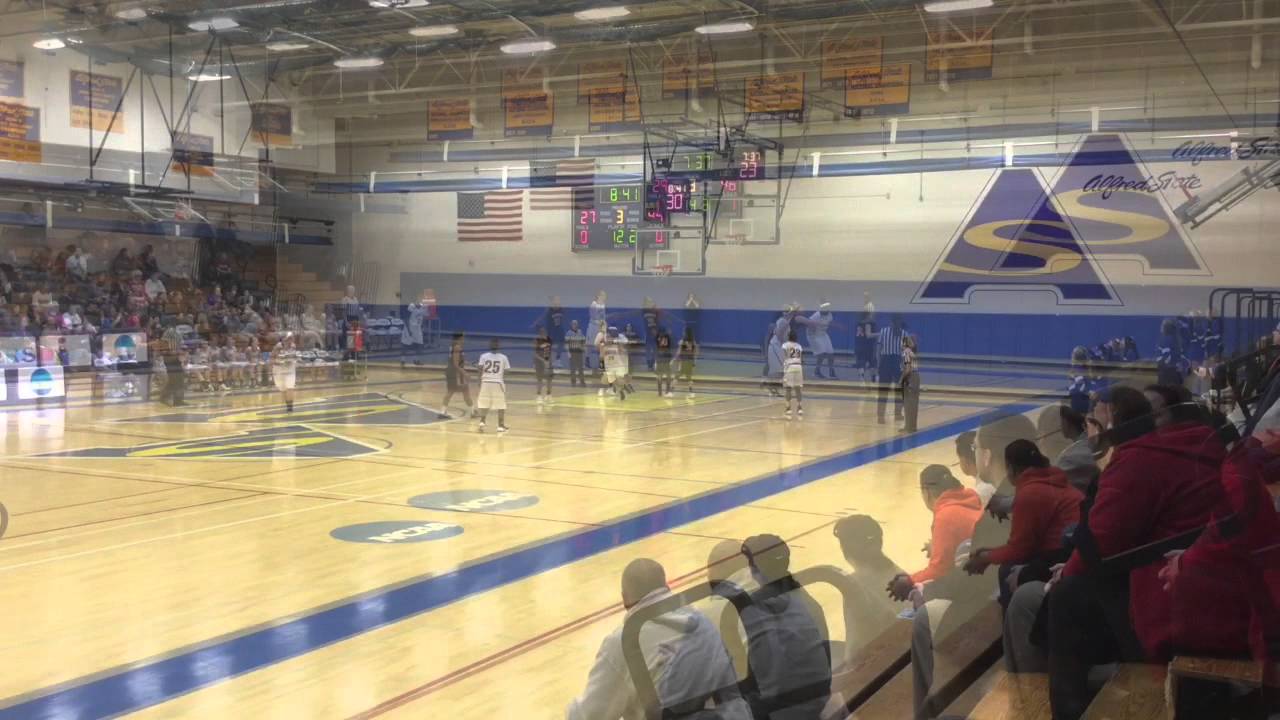 Alfred State Women's Basketball vs. Buffalo State - YouTube