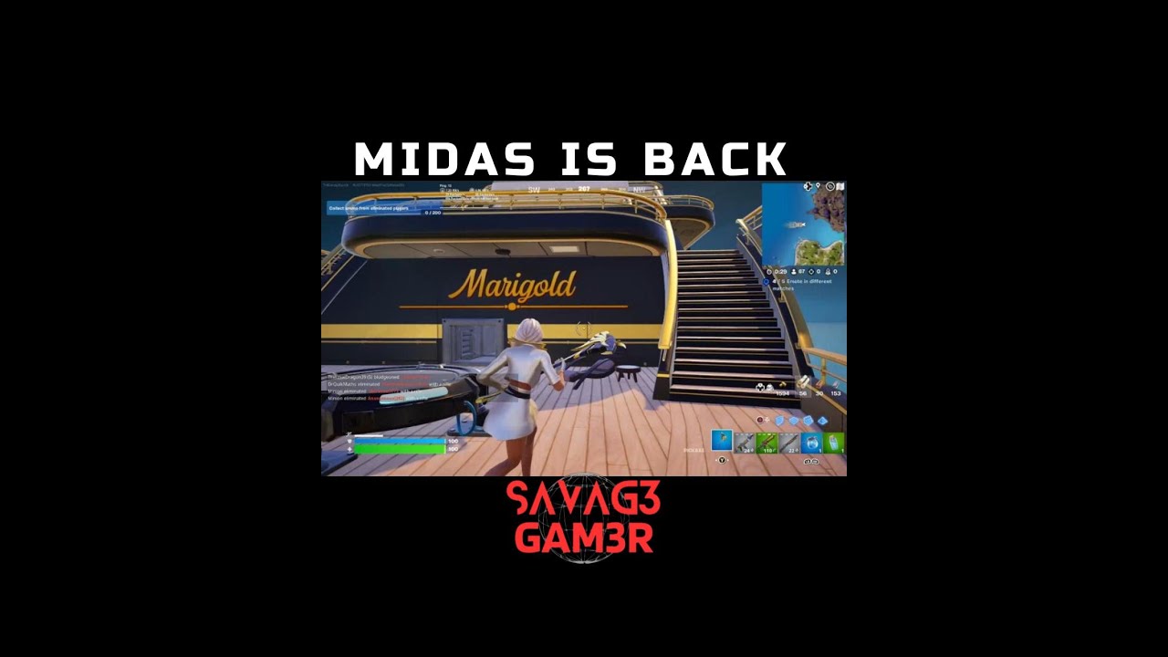 FORTNITE SEASON 2 *LIVE* (MIDAS RETURNS) - YouTube