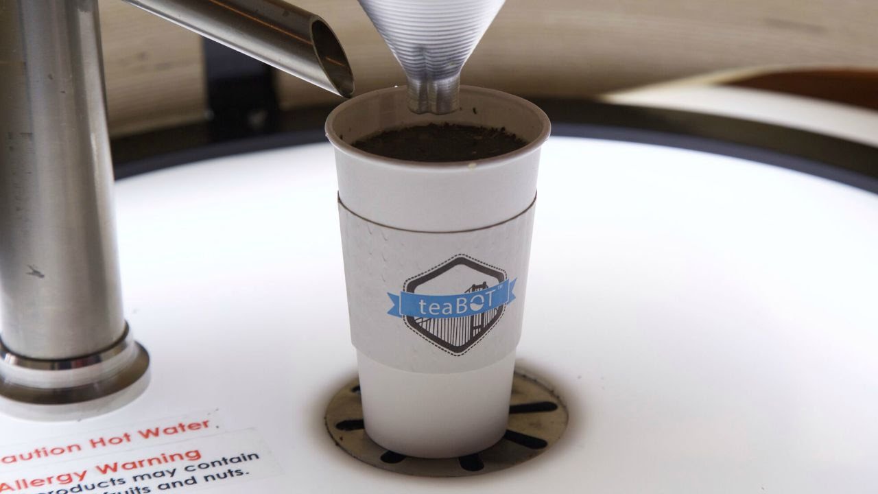 teaBOT Automated Tea Robot - YouTube