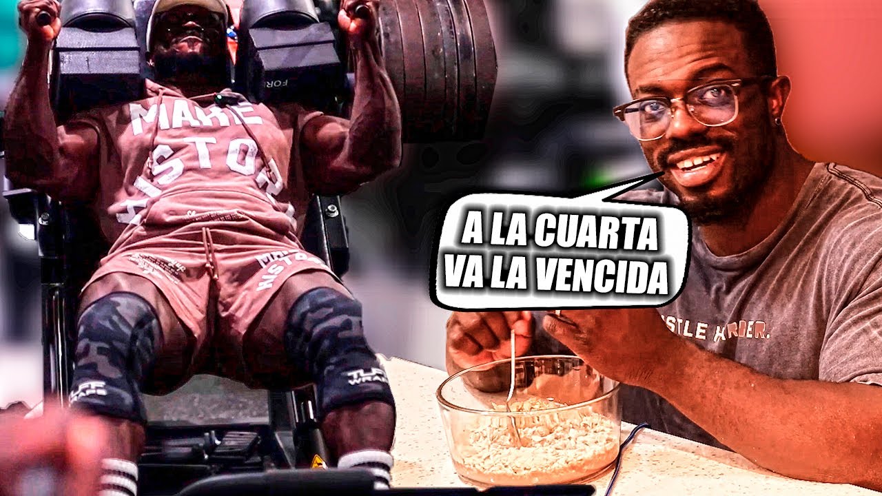 RUFF DIESEL SU DIETA DE ULTRA DEFINICION Y ENTRENO PIERNAS A 3 SEMANAS ...