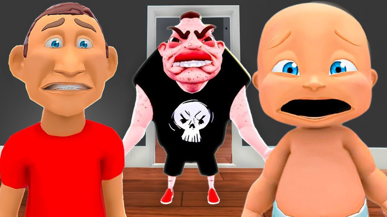 Daddy SAVES Baby From EVIL BULLY! - YouTube