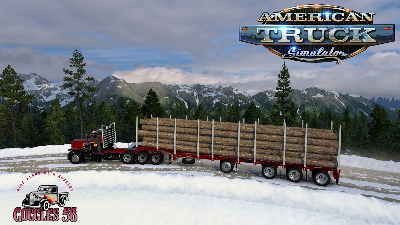 ATS Expansion | New Hell Creek Logging Skin! East Glacier to Thompson ...