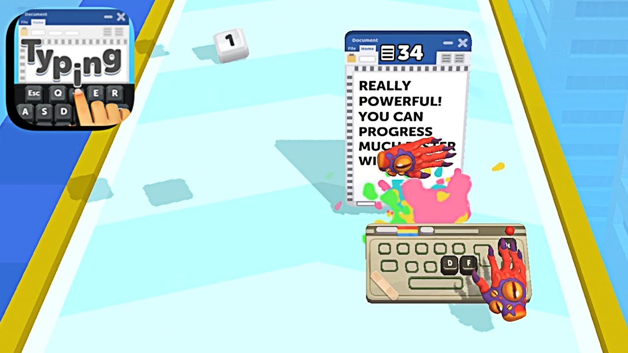 Typing Shooter - All Levels Gameplay Android,ios (Part 9) - YouTube