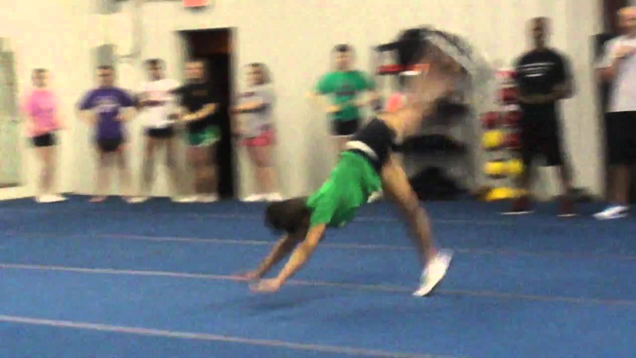 Front Handspring, Front Punch Full: Ja'Laiya Collins - YouTube