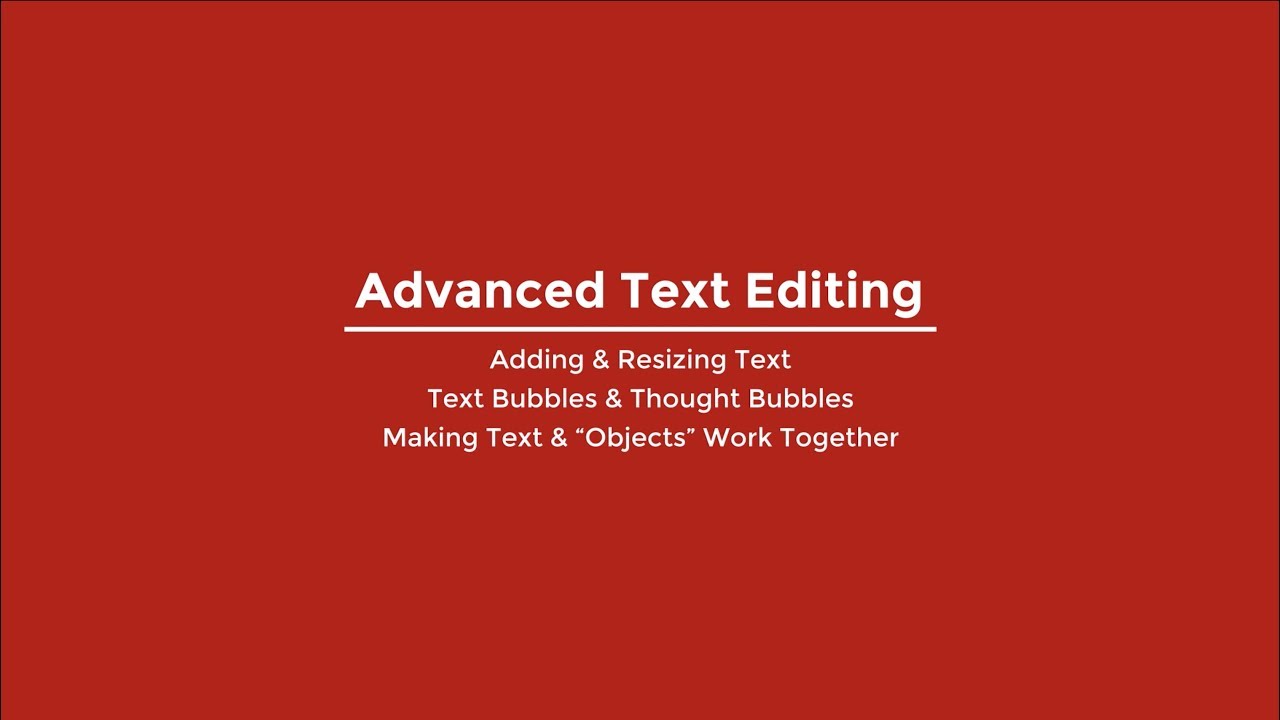 Advanced Text Editing on Desktop - YouTube