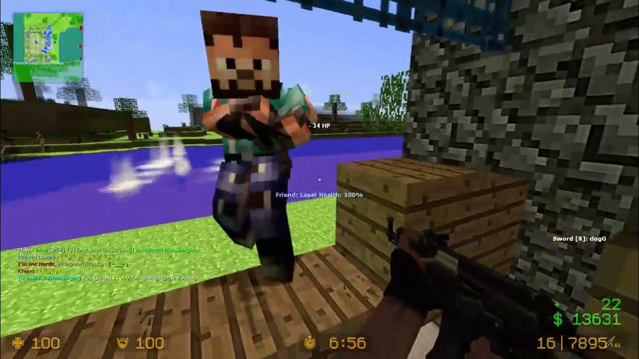 Counter Strike Source: Zombie Escape Mod - ze_minecraft_adventure_v1_2c ...