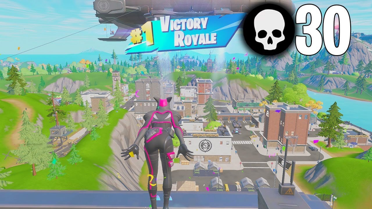 30 Elimination *No Building* Solo Vs Squads Full Gameplay (Fortnite ...