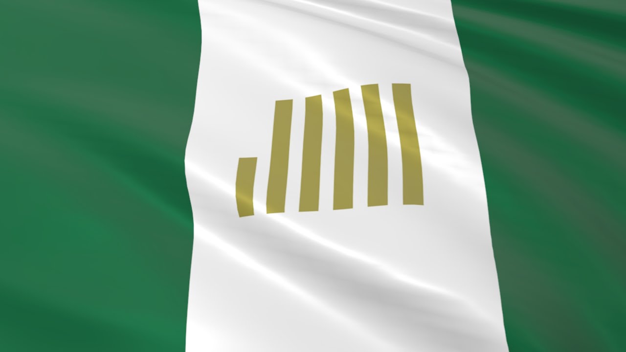 Flag of Yemeni province of Sheba waving in the wind - Flag animation ...