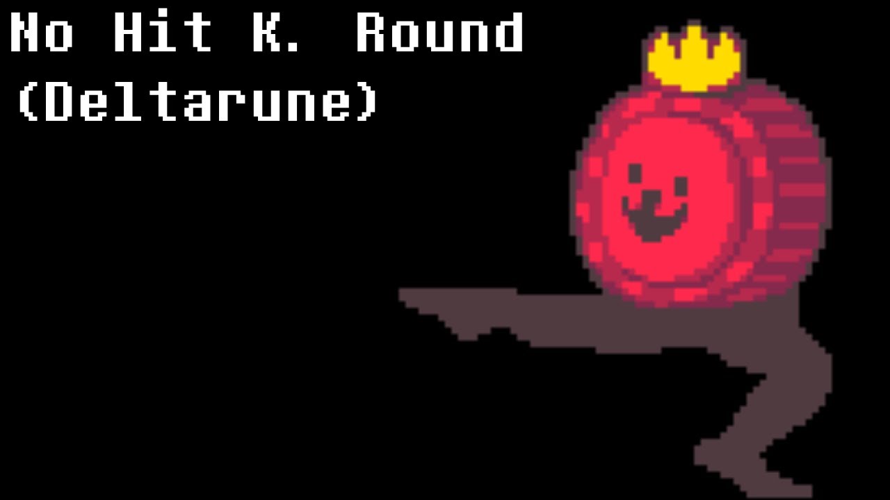 Deltarune-No Hit K. Round - YouTube