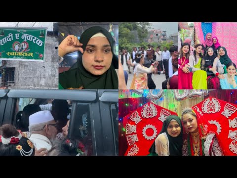 Sister’s wedding ♥️| Crying while eating😅| With my Cousins | Nepali ...