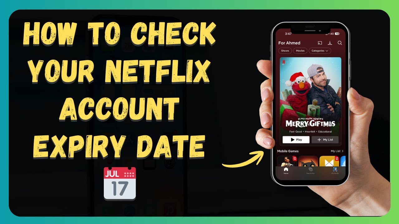 How to Check Your Netflix Account Expiry Date 📅 Step by Step - YouTube