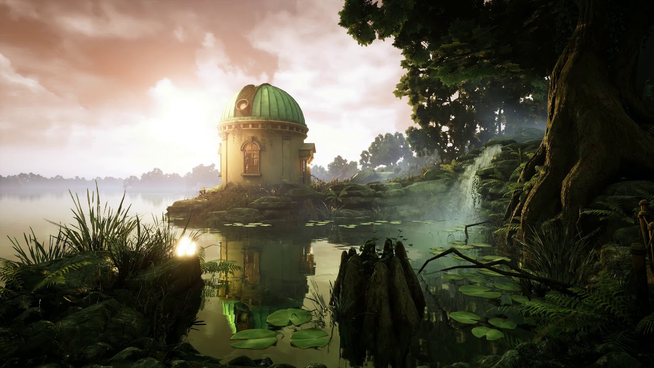 Swamp Observatory (Unreal Engine 4 Environment Art) - Waterfall Demo ...