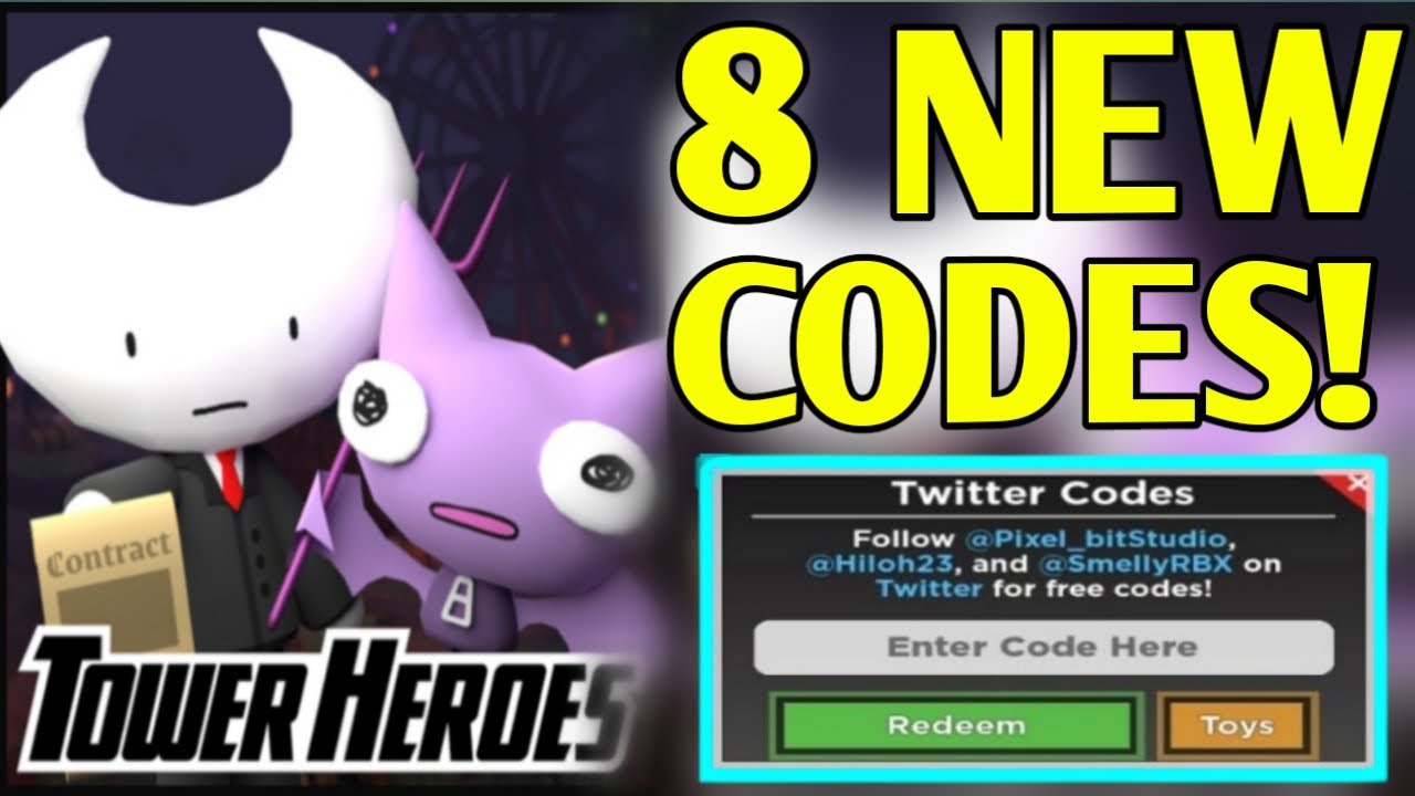 ⚠️HALOWEEN UPDATE⚠️ TOWER HEROES REDEEM CODES NOVEMBER 2023 || PROMO ...