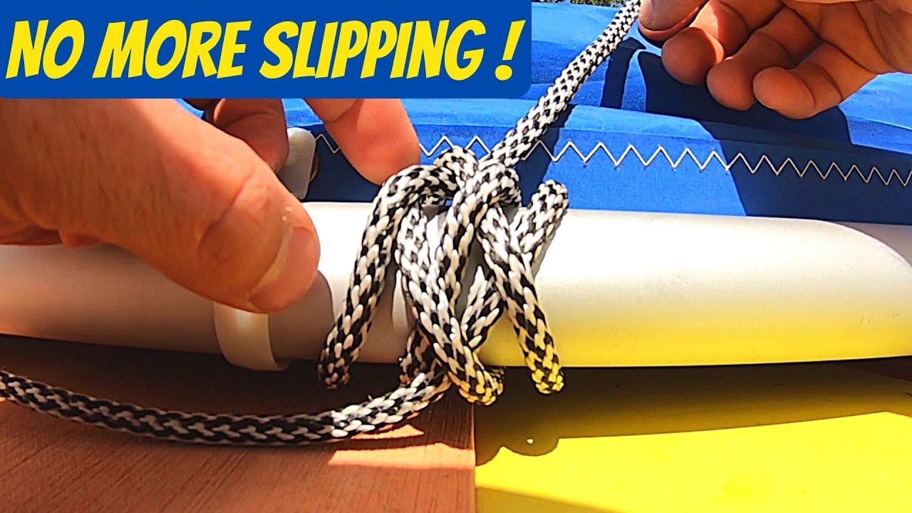 Boom Hitch for Small Sailing Dinghy / Sunfish Sailing - YouTube