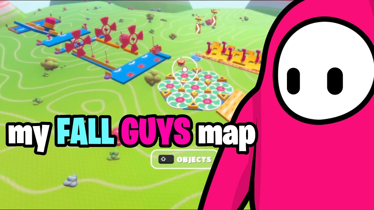 My FALL GUYS MAP !?(fall guys creative) - YouTube