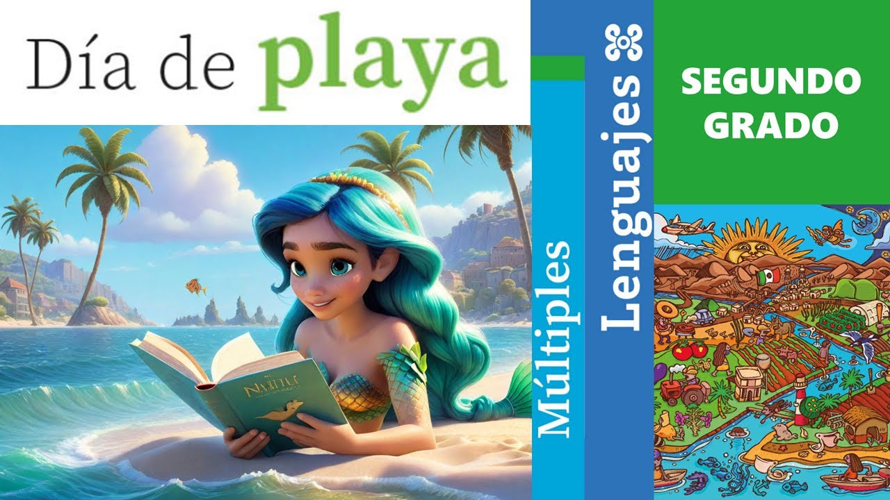 Día de playa (Múltiples lenguajes, Segundo grado) - YouTube