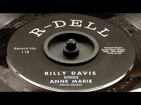 Billy Davis - Anne Marie (1960) HD - YouTube