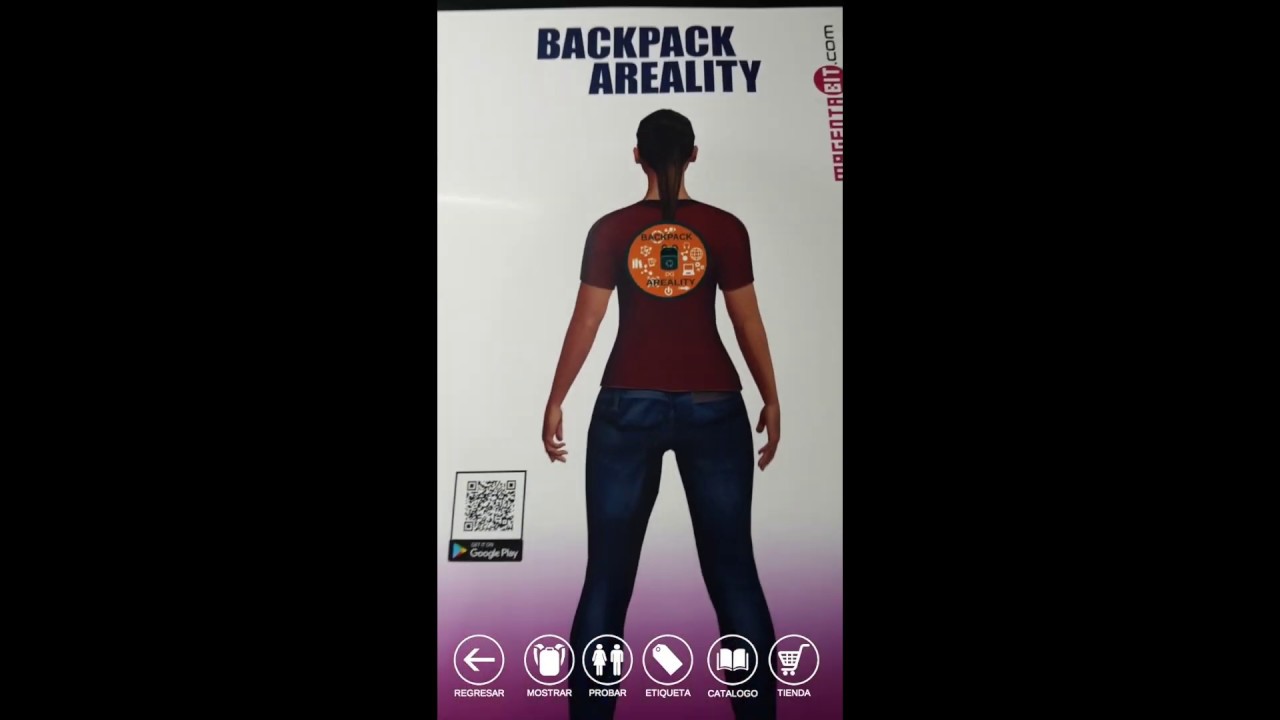 Backpack Augmented Reality - YouTube