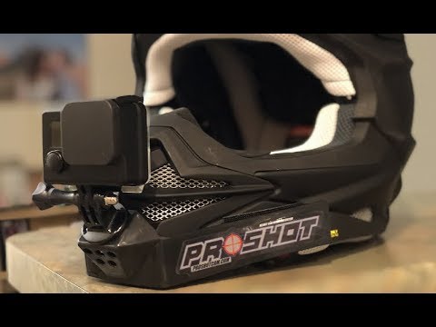 The Best Motocross Helmet Camera Mount - YouTube