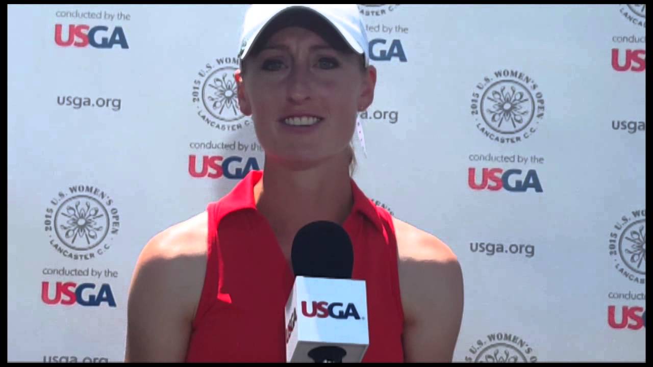 Local golfer Alli Weaver gets a dream round at Women's Open - YouTube