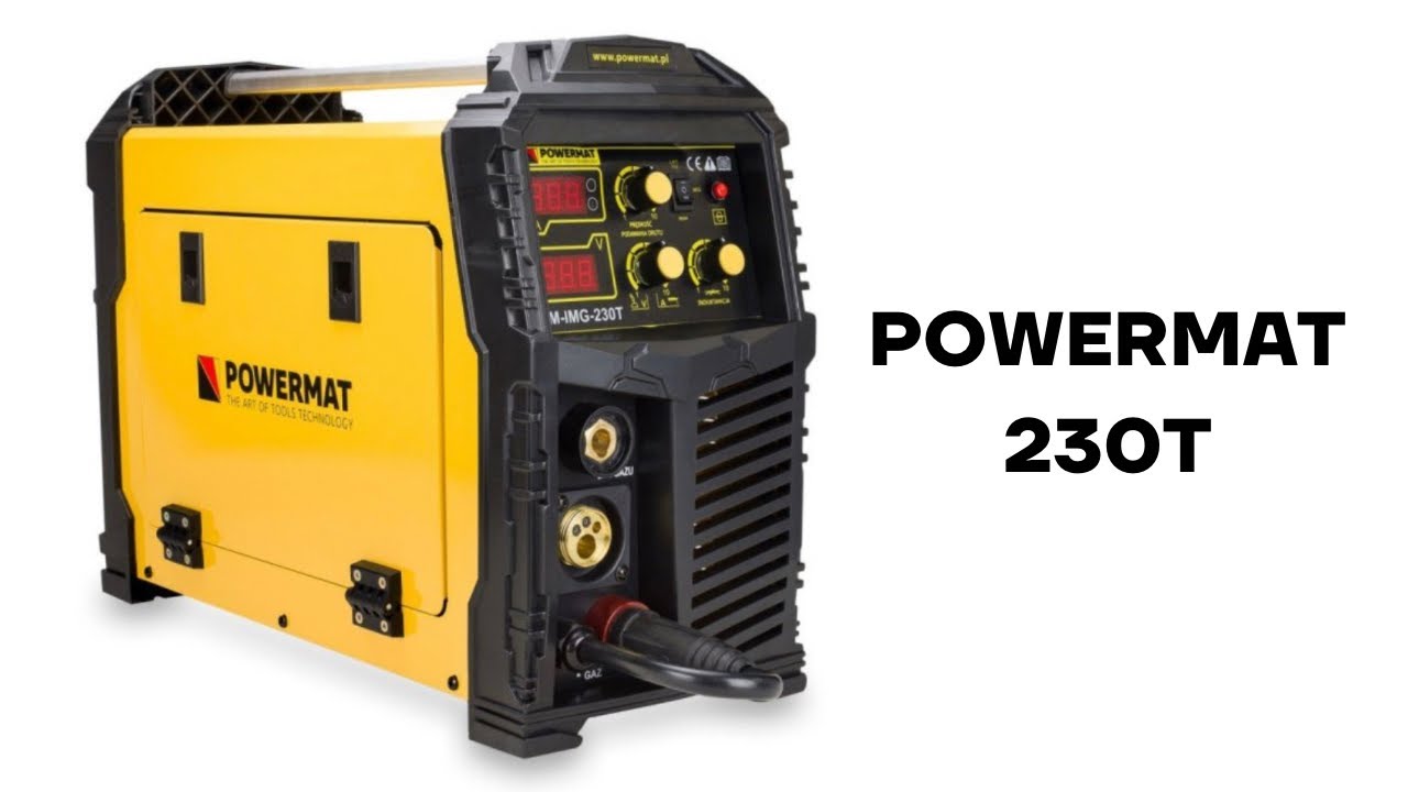 POWERMAT PM-IMG-230T / Recenzia, Predstavenie zváračky (MMA,MIG,MAG,TIG ...