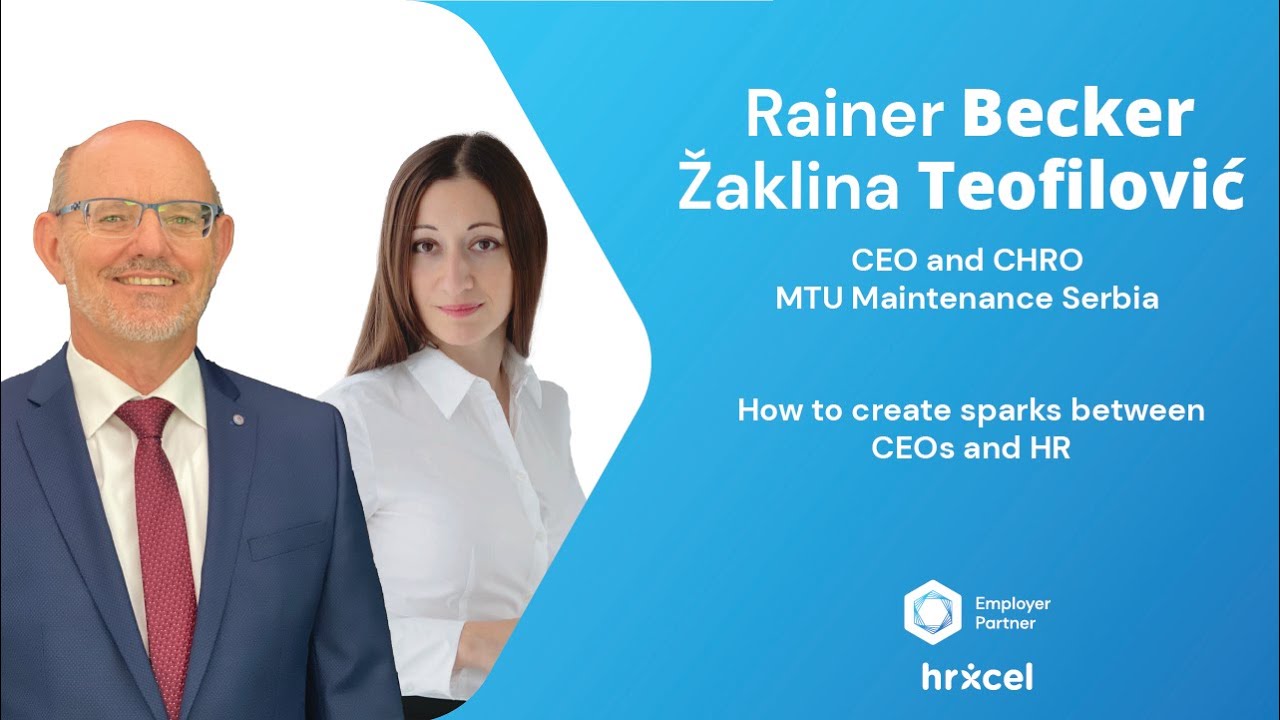 Employer Partner Take Off Event Rainer Becker & aklina Teofilovic, MTU ...