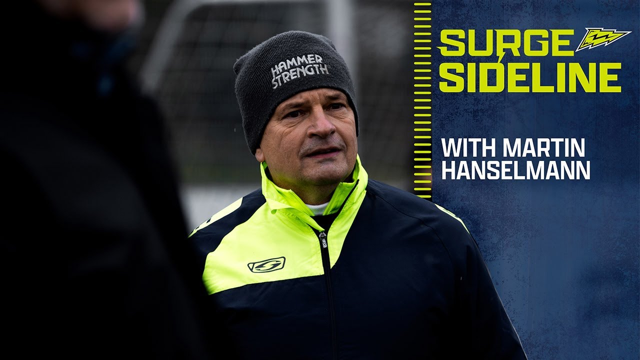 Surge Sideline with Martin Hanselmann | Stuttgart Surge - YouTube