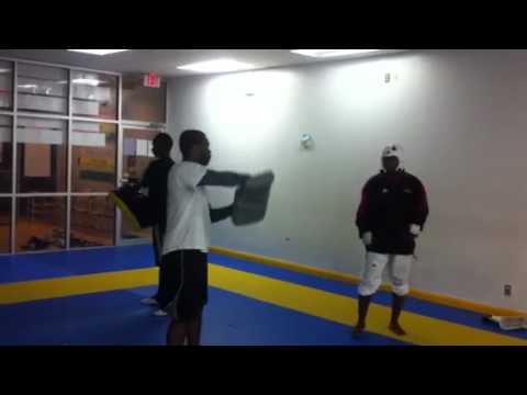 Sebastien Konan taekwondo training 7 - YouTube