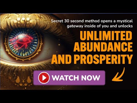 Secret 30 second method opens a mystical gateway inside of you and ...