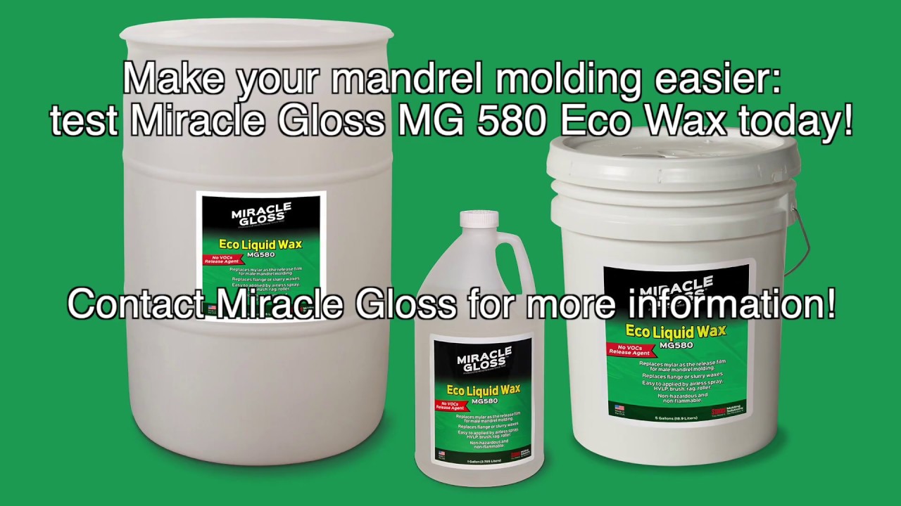 Miracle Gloss MG 580 ECO WAX - YouTube