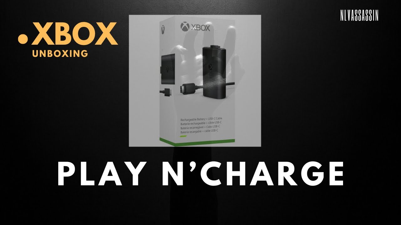 Unboxing Xbox Rechargeable Battery & USB C Cable (Play and Charge Kit ...