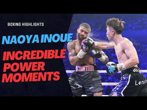 Naoya Inoue Incredible Power Moments 井上尚弥の凄さがわかる① - YouTube