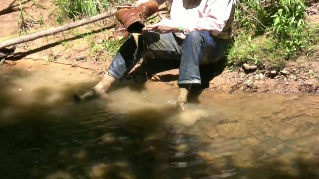 Flooding my Boots - May 2010 - YouTube