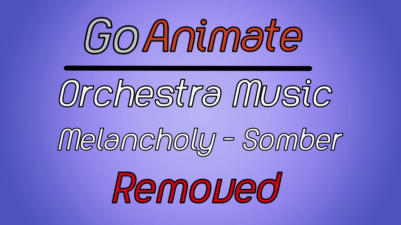 GoAnimate Music | Melancholy - Somber - YouTube