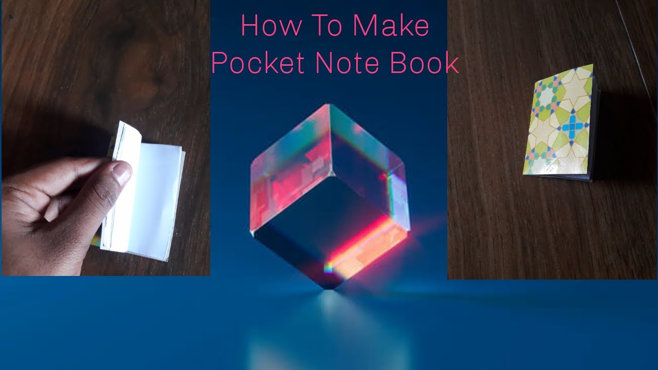How To Make pocket Note Book//Unique Idea's - YouTube