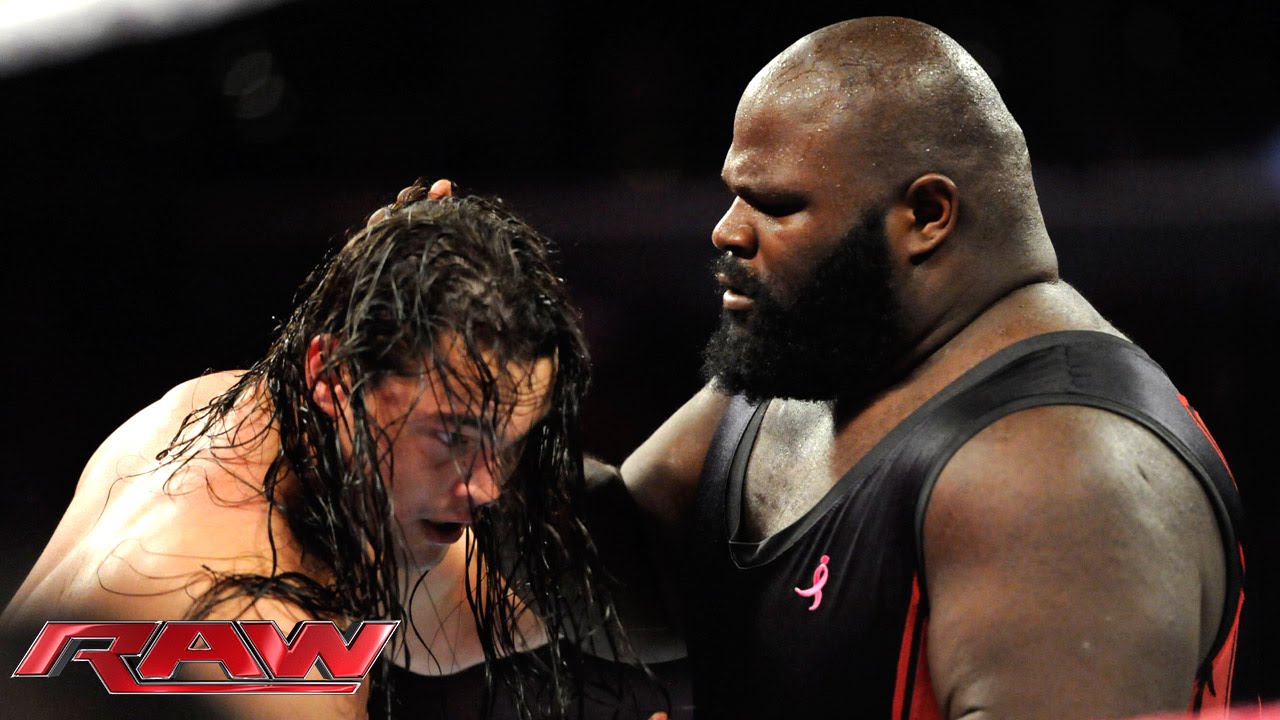 Mark Henry vs. Bo Dallas: Raw, Oct. 6, 2014 - YouTube