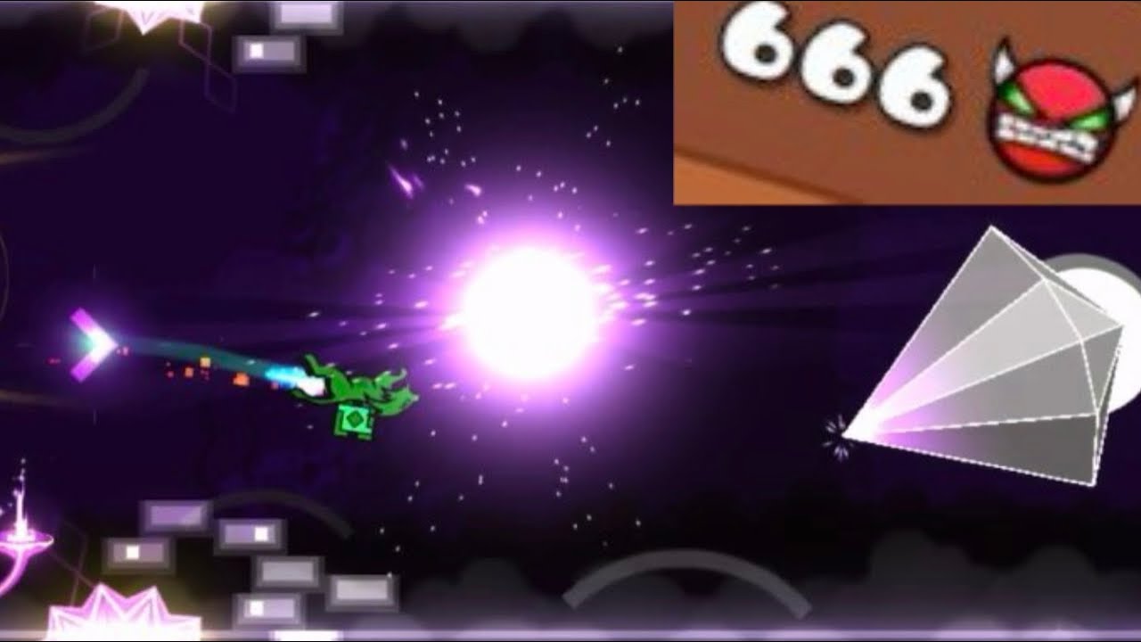 Geometry Dash - Hybrid Nature by: doritos1 (666 DEMONS) - YouTube