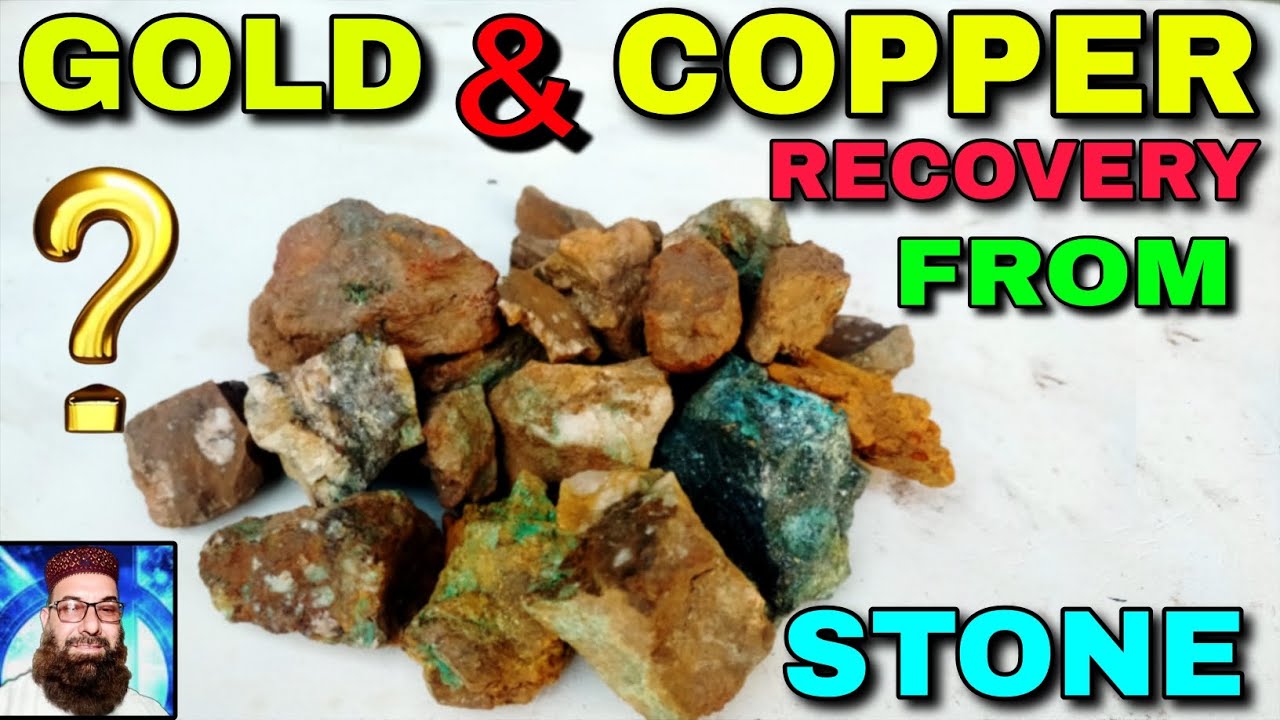 Gold Recovery From Stone With Mercury / Gold and Copper Recovery #gold ...