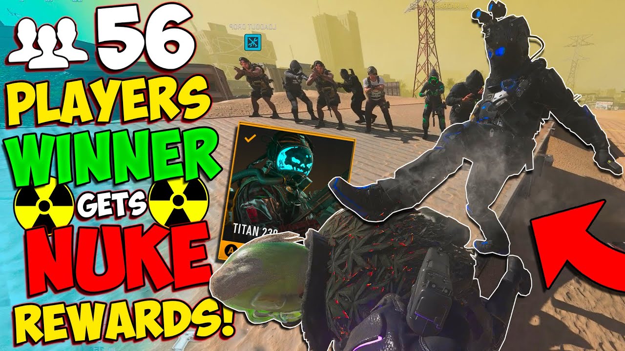 56 Players COMPETE for ☢️INSTANT NUKE SKIN REWARDS!☢️ (Nuke Skin Glitch ...