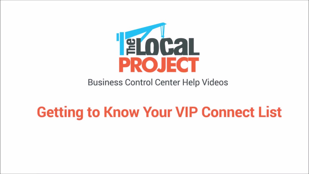 Getting to Know Your VIP Connect List - YouTube