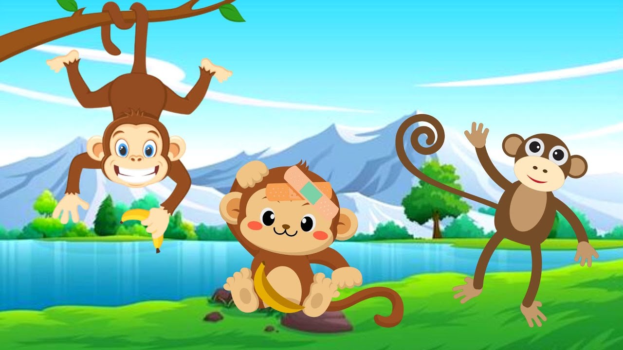 Monkey Poem in Urdu/Hindi - Best Rhyme for children - YouTube