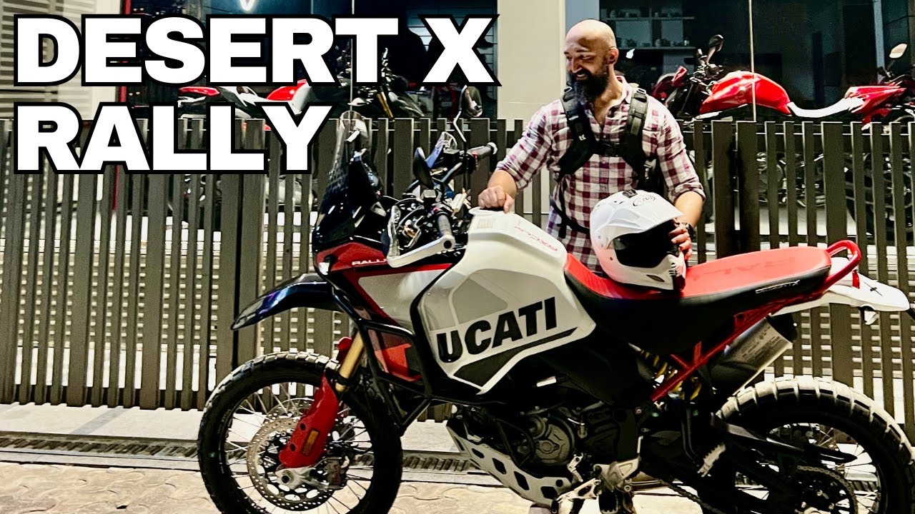 Ducati Desert X Rally Exclusive Ride: Can It Handle Indian Traffic ...